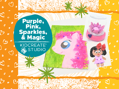 Purple, Pink, Sparkles, and Magic Summer Camp (4-9 Years). Jul 27th...